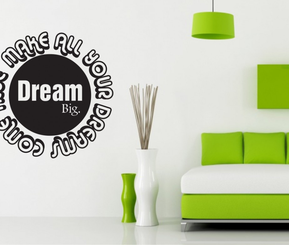 StickONmania.com | Vinyl Wall Decals | Dream Big Sticker