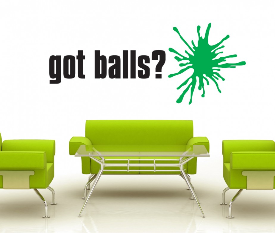 StickONmania.com | Vinyl Wall Decals | Got Balls? Sticker